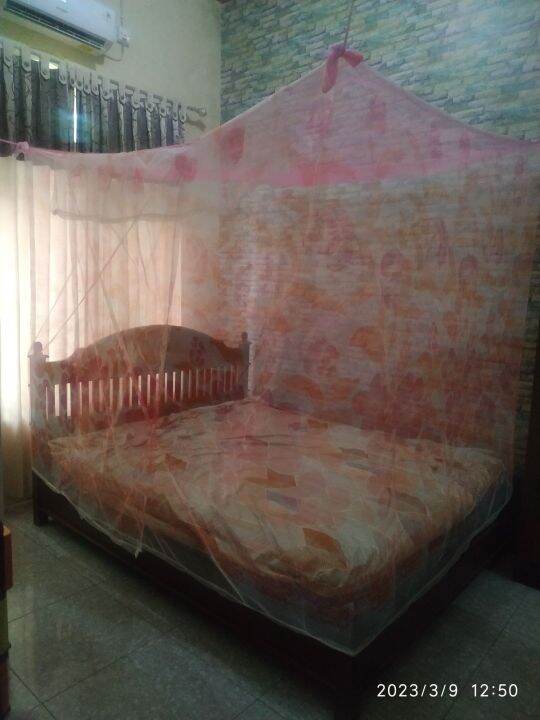 print klambu nyamuk. Klambu klasik. Klambu kotak kembang. pelindung ...