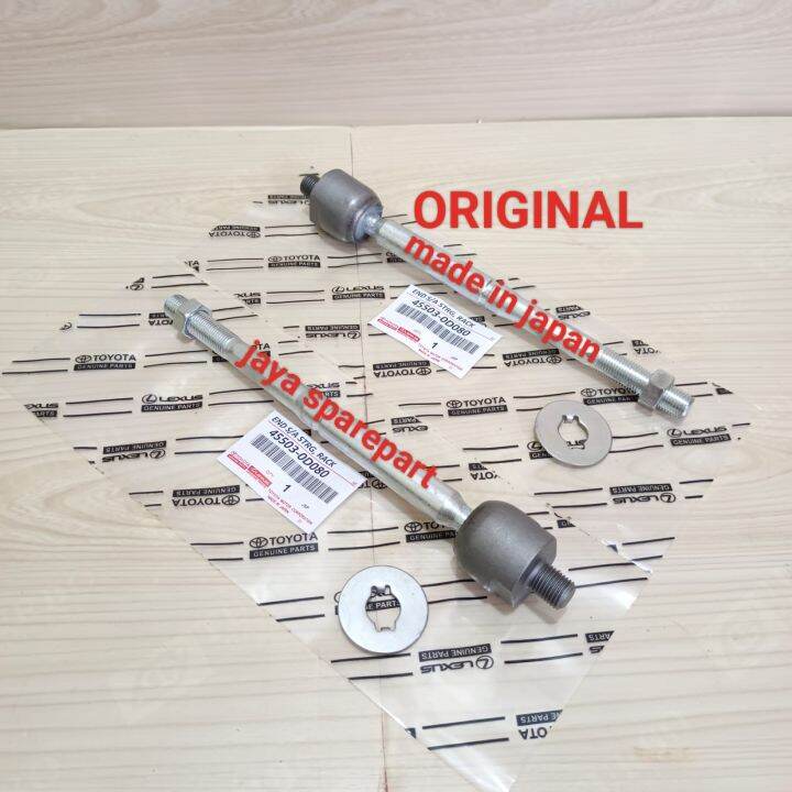 Rack End Long Tie Rod Toyota Yaris New Vios Gen2 Original 1pc | Lazada ...