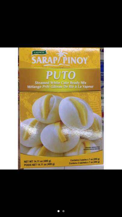 Puto Steamed white cake ready mix 400g | Lazada PH