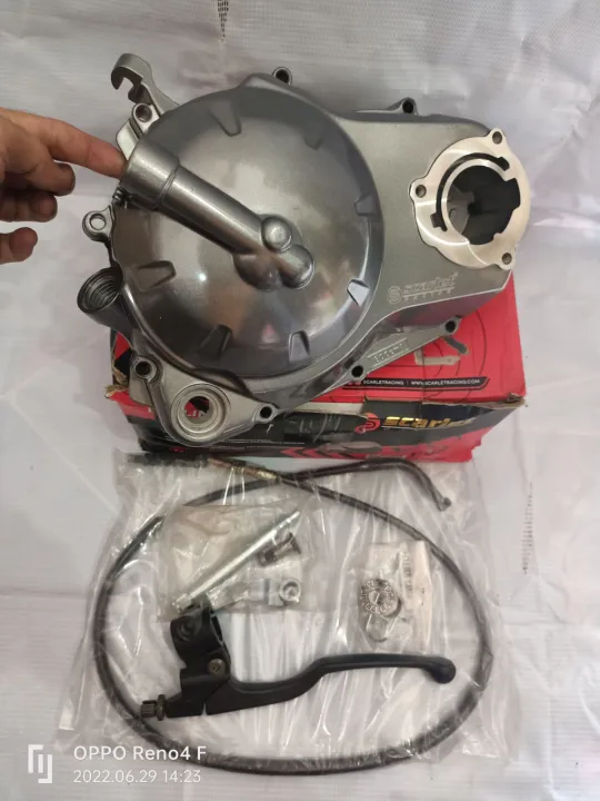 BLOK BAK KOPLING MOTOR JUPITER MX OLD MEREK SCARLET ORIGINAL KOMPLIT ...