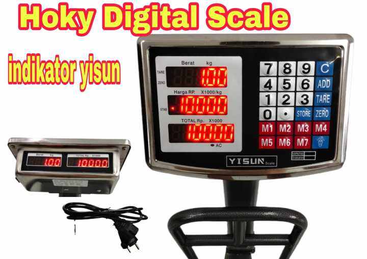 Indikator timbangan digital | Lazada Indonesia