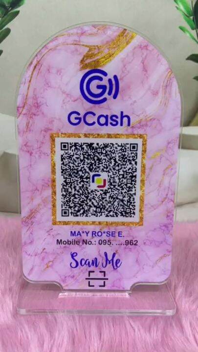 Acrylic QR Code Standee Blank, Clear / Transparent | Lazada PH