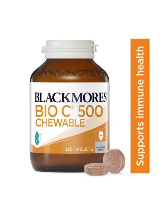 Blackmores Bio C 500mg Chewable 125 Tablets (Australia) | Lazada PH