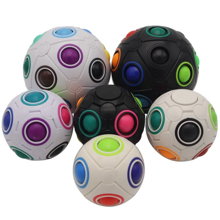 Magic Magic Rainbow Ball 8-Hole 12-Hole 20-Hole Rotating Fingertip ...
