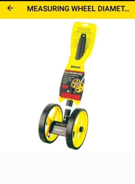 meteran dorong krisbow-meteran dorong 2 roda krisbow | Lazada Indonesia