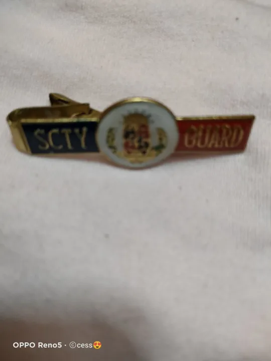 Necktie pin w/ SECURITY GUARD logo | Lazada PH