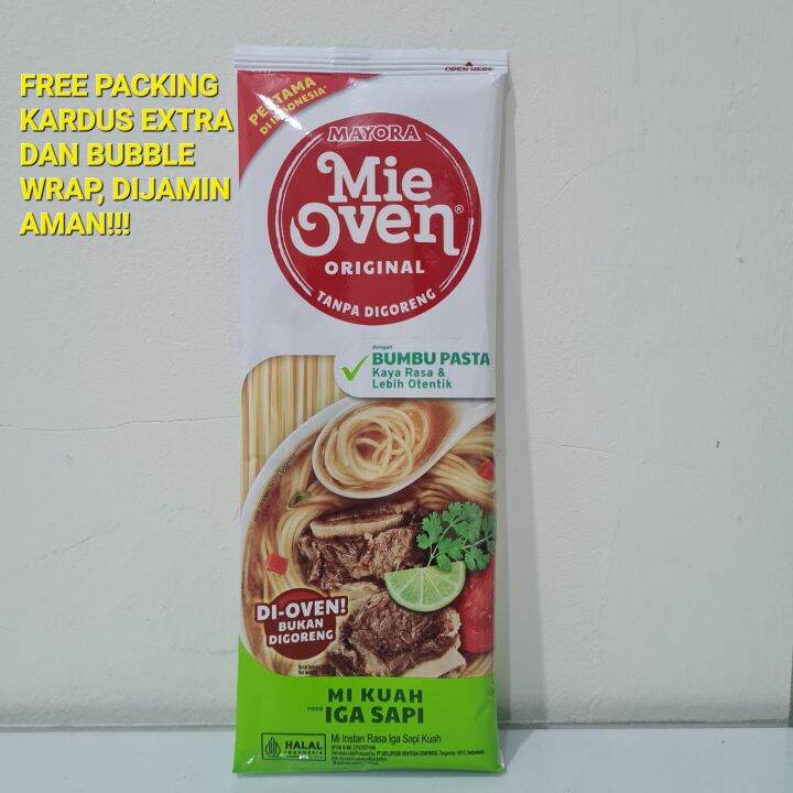 MIE OVEN KUAH IGA SAPI / MIE OVEN MAYORA /MIE INSTANT / MIE GORENG ...