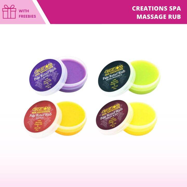 Creations spa essentials pain relief rub | Lazada PH