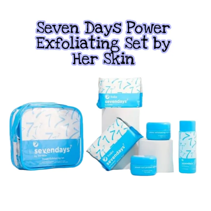 Seven Days Power Exfoliating Set by Her Skin | Lazada PH
