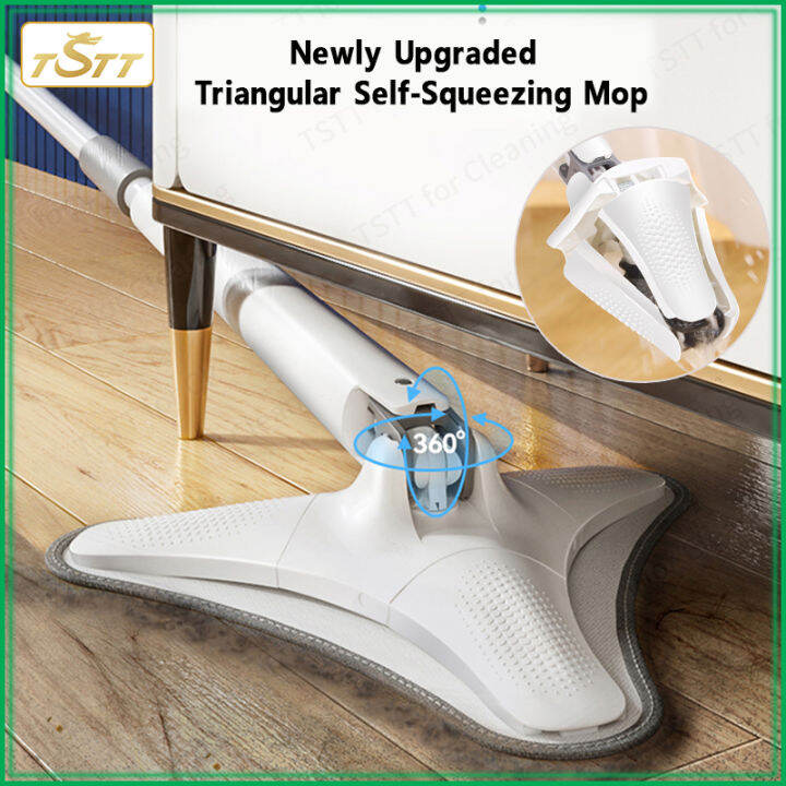 Triangular Self Squeezing Mop Newly upgraded High Quality Manual ...