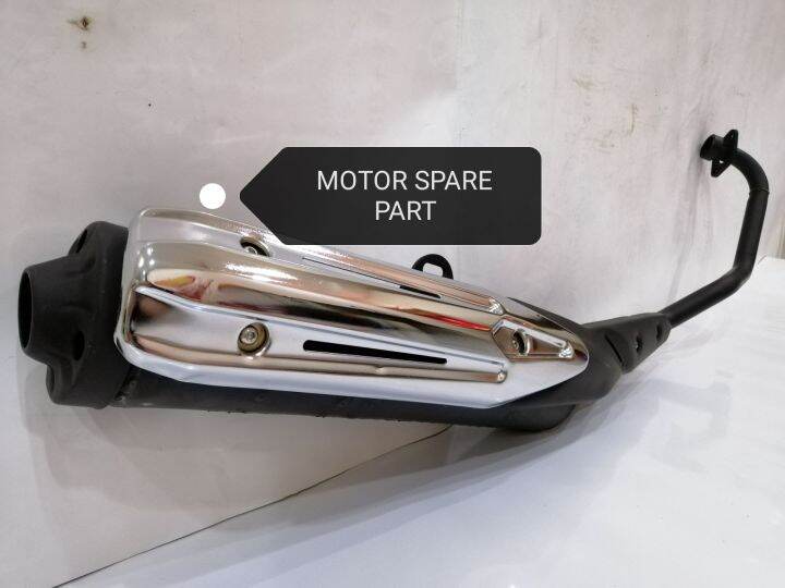 YAMAHA LC135 4s v1 - v7 / LC135 5s / LC135 (NEW) STANDARD EXHAUST EKZOS MUFFLER LC135 v1 v2 v3 ...