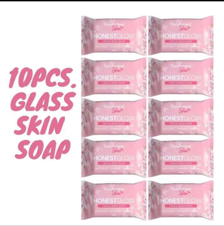 Honest glow glass skin soap 125g 10pcs | Lazada PH