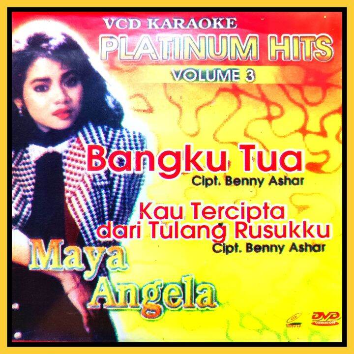 KASET VCD MUSIK BISA KARAOKE 12 LAGU POP NOSTALGIA MAYA ANGELA ALBUM KENANGAN TERBAIK. | Lazada ...
