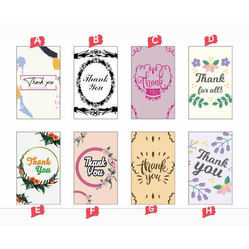 Stiker Thank you Ukuran 2x4 Isi 40pcs | Lazada Indonesia