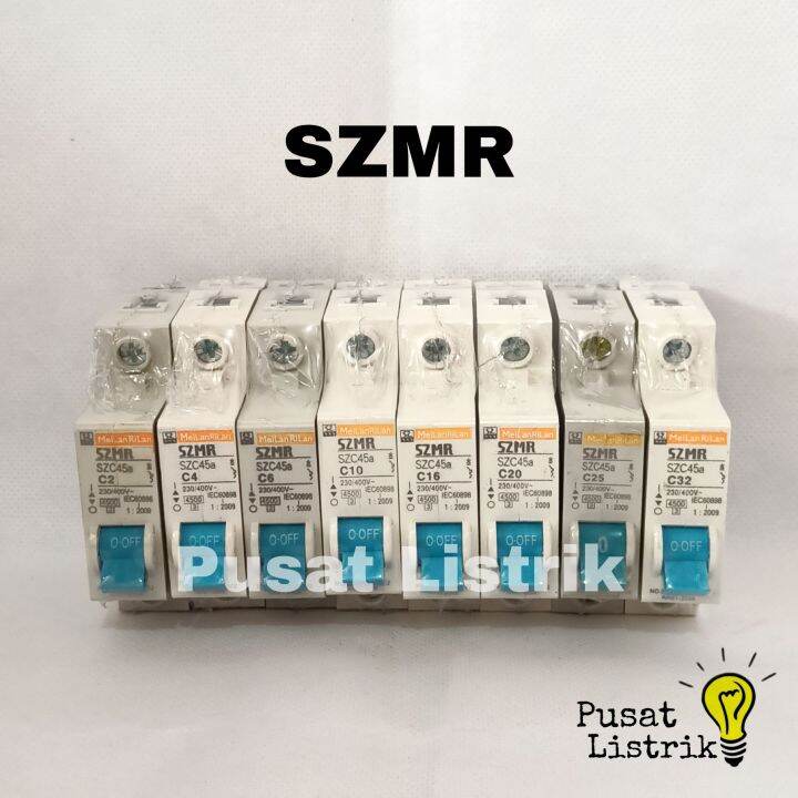 MCB 1 Phase 40A SZMR Pemutus Arus Listrik 2A-32A SZMR | Lazada Indonesia