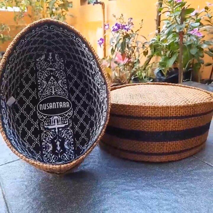 Peci Goni Batik Lurik Khas Jawa Model Songkok Nasional | Lazada Indonesia