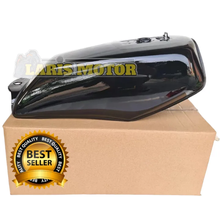 TANGKI BENSIN TENGKI MOTOR YAMAHA RX KING HITAM COPY ORIGINAL | Lazada ...