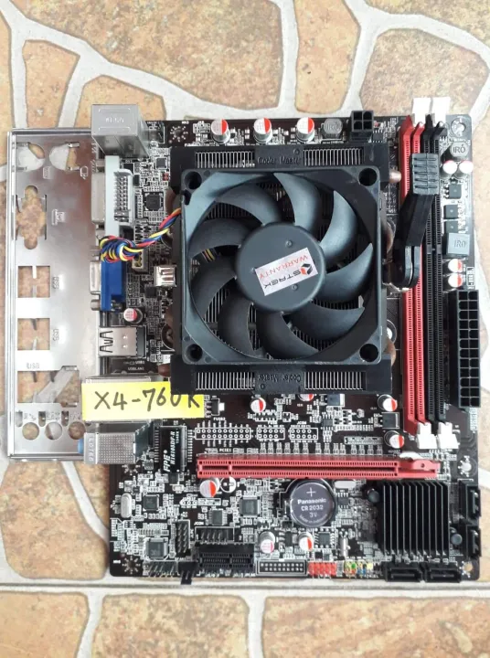 CPU AMD FM2 X4 760K พร้อมเมนบอร์ดคละรุ่น มีทั้งหมด 5 ชุด | Lazada.co.th