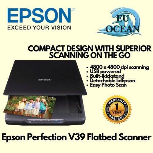 Epson Perfection V39 Flatbed Scanner | Lazada