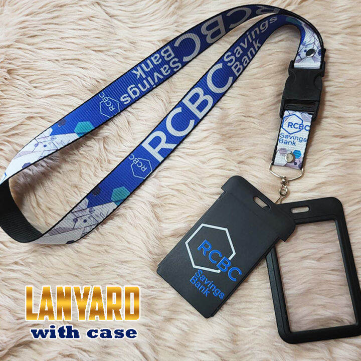 COD RCBC Savings Bank Id lace Lanyard Holder Sling Souvenir Key Holder ...