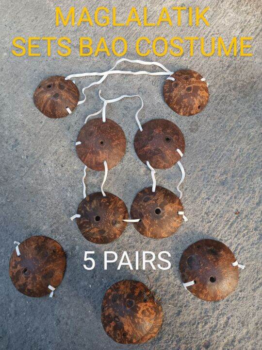 MAGLALATIK FOLK DANCE COSTUME (5PAIRS BAO SETS) | Lazada PH