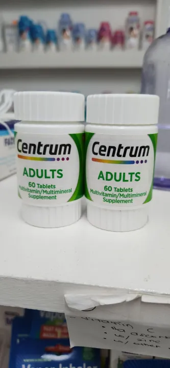 Centrum 60 tablets Multivitamins/Multimineral Supplements | Lazada PH