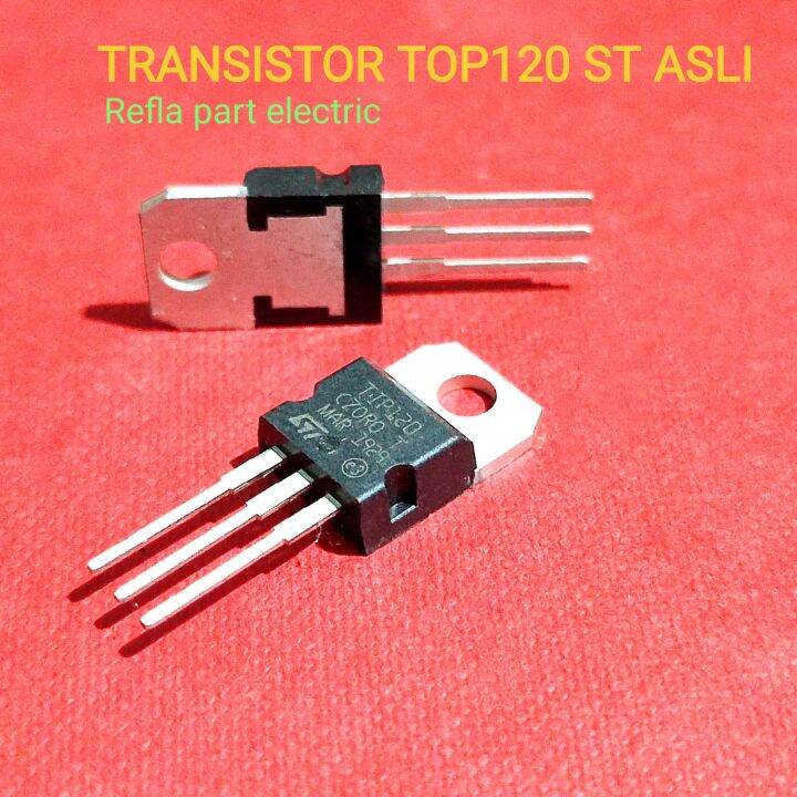 Transistor Tip120 Tip 120 Darlington Transistor To 220 Npn St Arduino