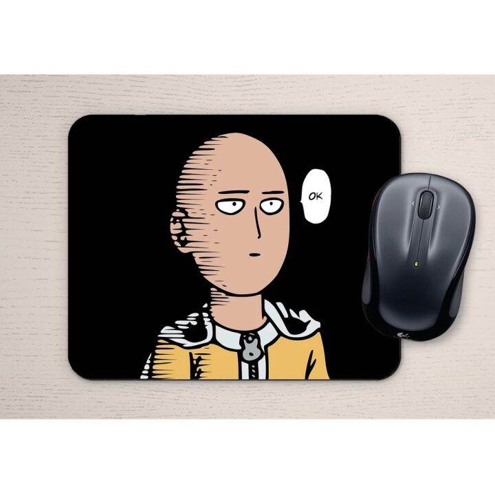 One Punch Man Mouse Pad Size - 18 x 22 cm Thickness - 3 mm & 5 mm Clear ...