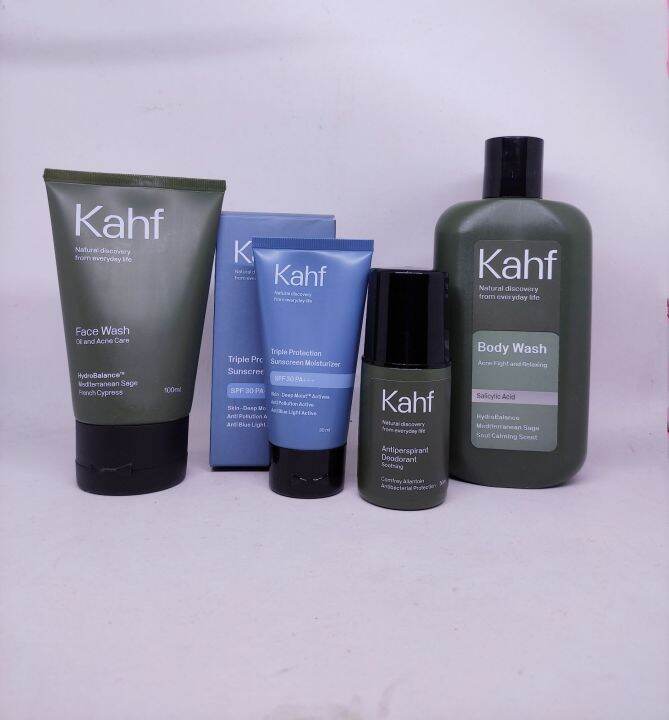 Paket Kahf Pria 4in1/Untuk Kulit Berjerawat/Acne | Lazada Indonesia