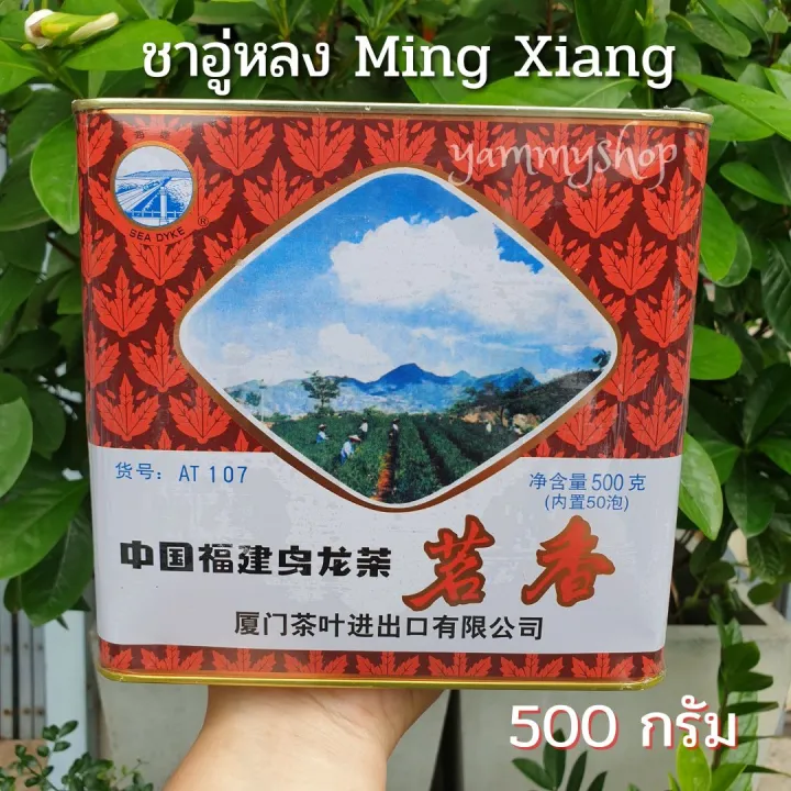 ชาอู่หลง หมิงเซียง Ming Xiang Tea 500g. ชาภูเขา หอมมาก [Oolong Tea ...