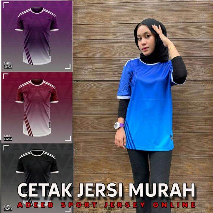 🔥 JERSEY MURAH 🔥BAJU NAMA SENDIRI / JERSI LELAKI DAN PEREMPUAN / BOLA ...