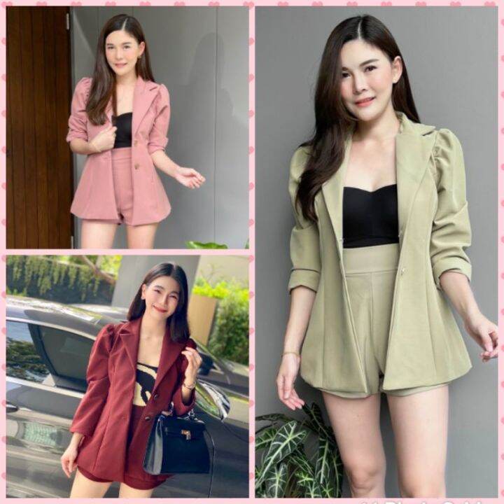 เสื้อสูท🔥เบลเซอร์💥‼️ weena shop💯 | Lazada.co.th