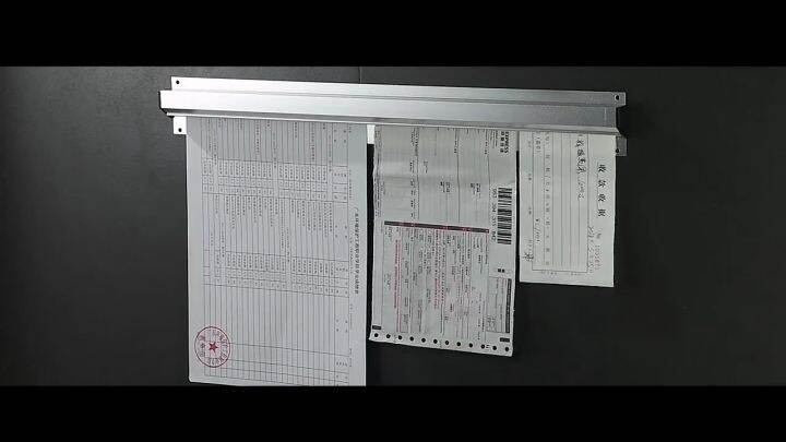 30-100cm Receipt Ticket Bill Clip Rack Holder Aluminium Order Tab ...