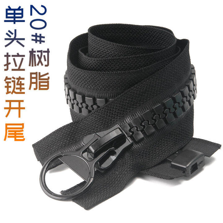 No. 20 Extra Large Resin Zipper Oversized Clothes Zipper Engineering ...