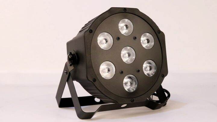 SHEHDS 7x12w RGBW LED Par Light for Church Wedding Stage KTV Disco ...