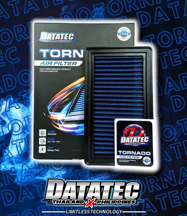 Honda Civic FD 1.8 L 2.0 L Drop in Datatec Tornado Engine Air Filter ...
