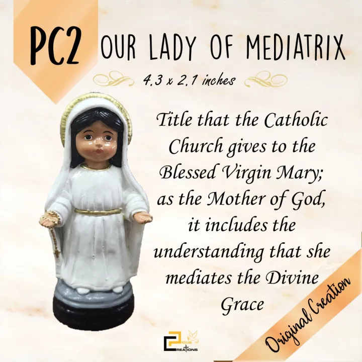 Chibi Mary - Our Lady of Mediatrix | Lazada PH