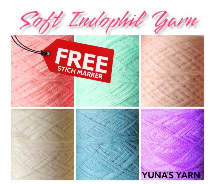Soft indophil yarn 100g | Lazada PH