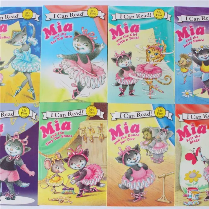 (8books) Mia cat i can read my first reading | Lazada