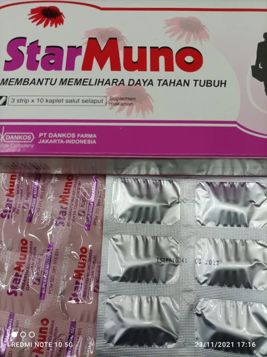 starmuno multivitamin kekebalan tubuh 1 strip 10 tablet | Lazada Indonesia