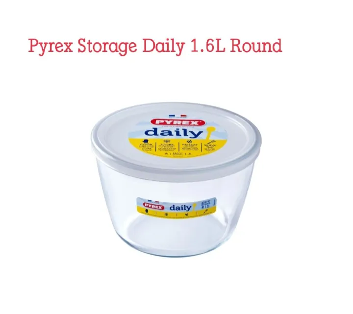 Pyrex Storage Daily 1.6L Round | Lazada PH
