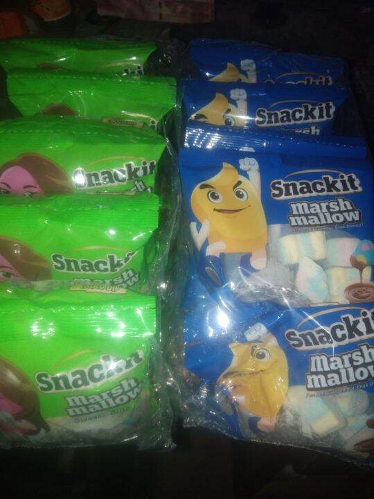 Snackit Marshmallow 1pack isi 10 bungkus | Lazada Indonesia