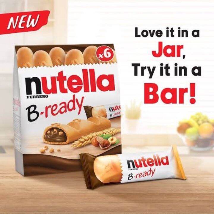 Original Nutella® B-ready 6 sticks per pack | SNACK Food | Lazada PH