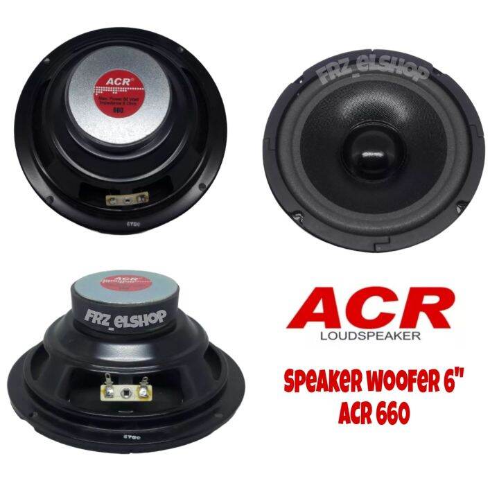 SPEAKER 6 INCI SPIKER 6 INCH WOOFER ACR 660 | Lazada Indonesia