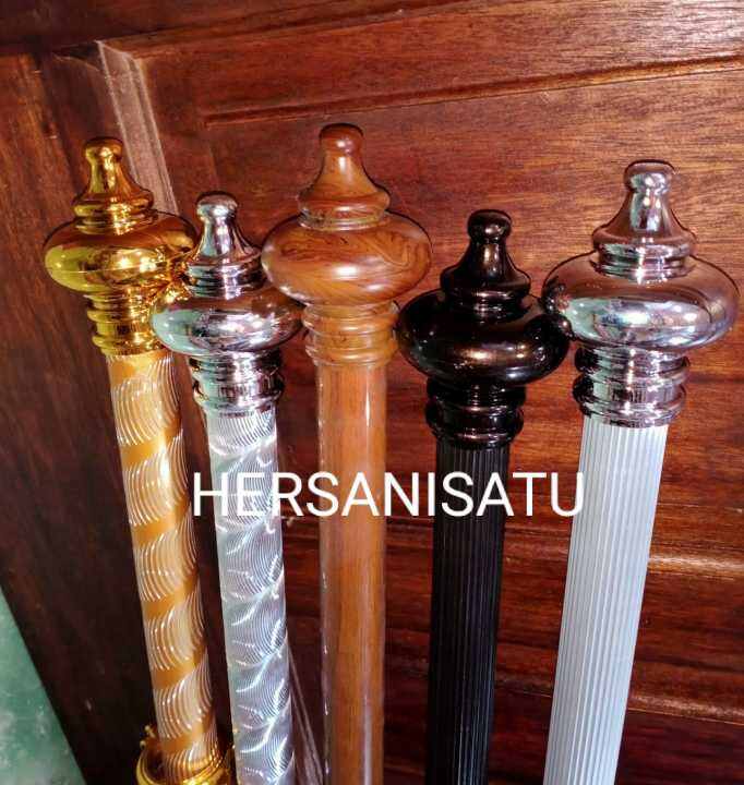 Besi Gorden JUMBO Rel Tiang Hordeng 1 s/d 2 Meter Full Set | Lazada ...