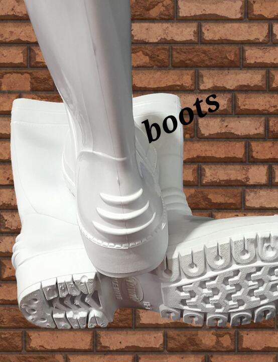 New Hawk Rubber Boots the hard working boots white for women | Lazada PH