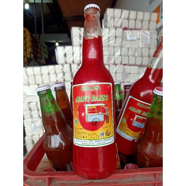 Saos Tomat Cap Abang Bakso kemasan botol kaca | Lazada Indonesia