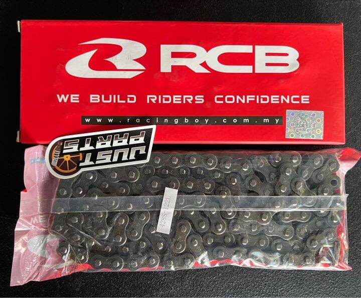 RCB MOTORCYCLE CHAIN S-SERIES 428s 122Links Black | Lazada PH