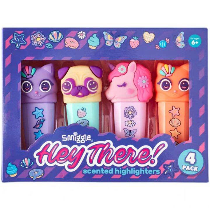 Smiggle Scented Highlighters Pack (Authentic Products) | Lazada