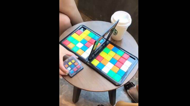 (COD+3 Days Delivery) Rubik's Race Game, Head To Head Fast Paced Tile ...